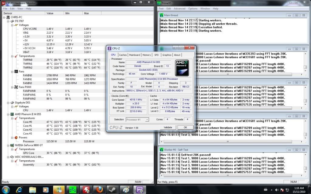 955BE 4ghz how's my setup? | Overclock.net