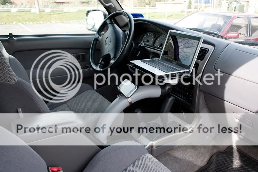 My DIY laptop stand - Toyota 4Runner Forum - Largest 4Runner Forum