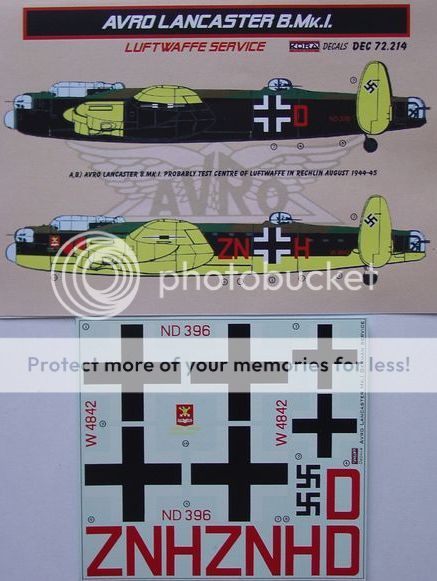 Captured Lancaster's - Aircraft WWII - Britmodeller.com