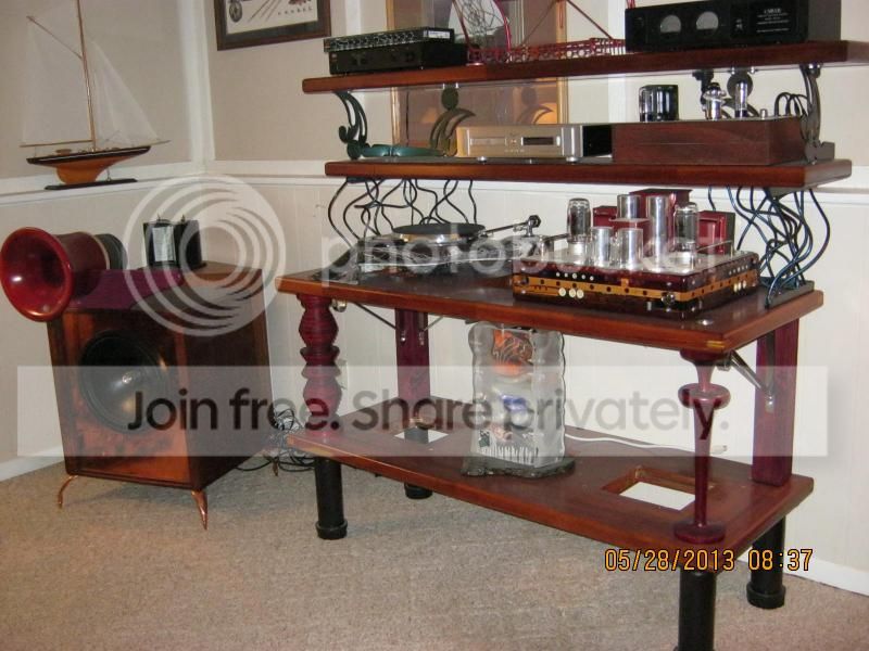 Finally finished my DIY audio rack | Audiokarma Home Audio Stereo ...
