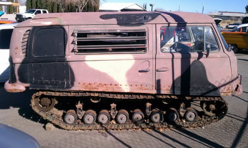 Vw Bus Tank ready fo off road. - Shoptalkforums.com