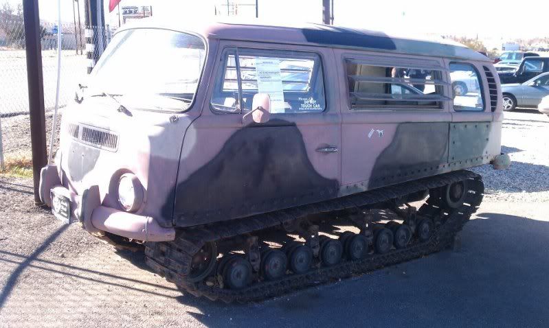 Vw Bus Tank ready fo off road. - Shoptalkforums.com