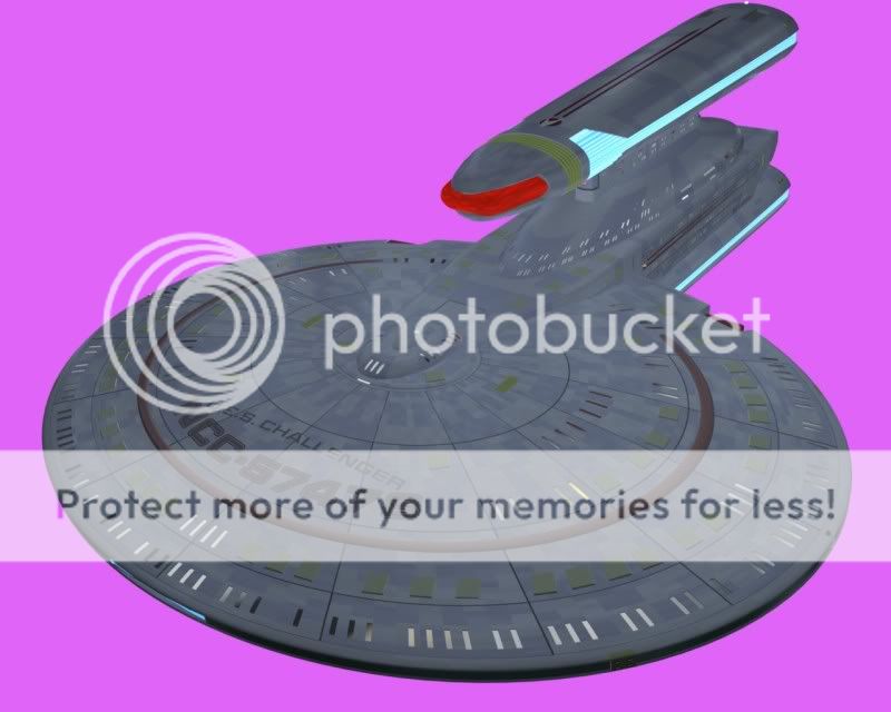 Challenger Class Orthographic Chart (Blender) — Scifi-Meshes.com