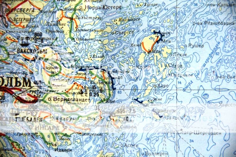 Sovjetisk invasionskarta på Helsingfors, från 1989, publicerades ...