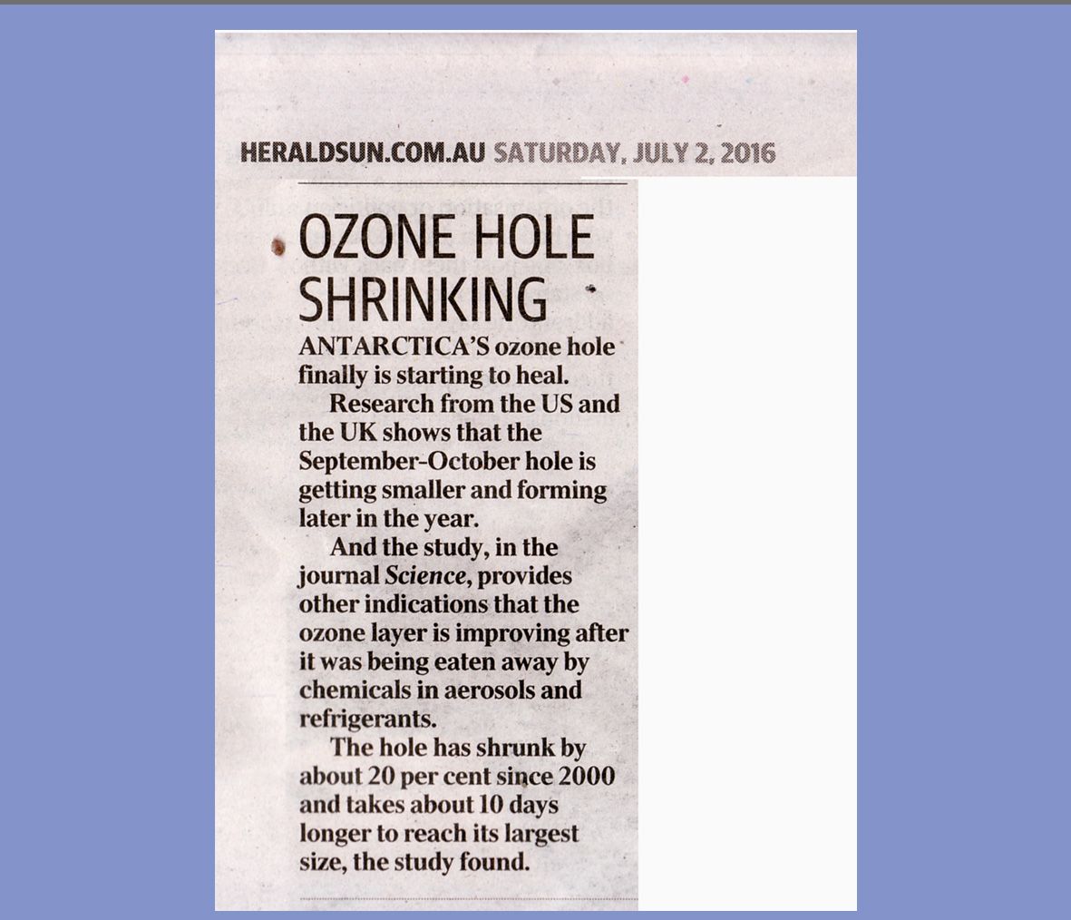 OT: Weather around the world