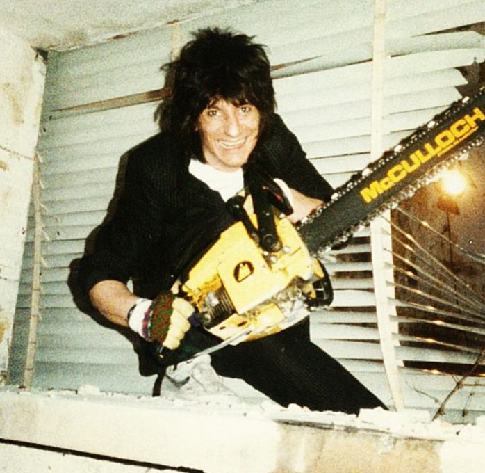 Pictures of Rolling Stones members with other famous people