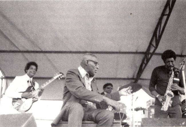 the Stones with legendary Hubert Sumlin