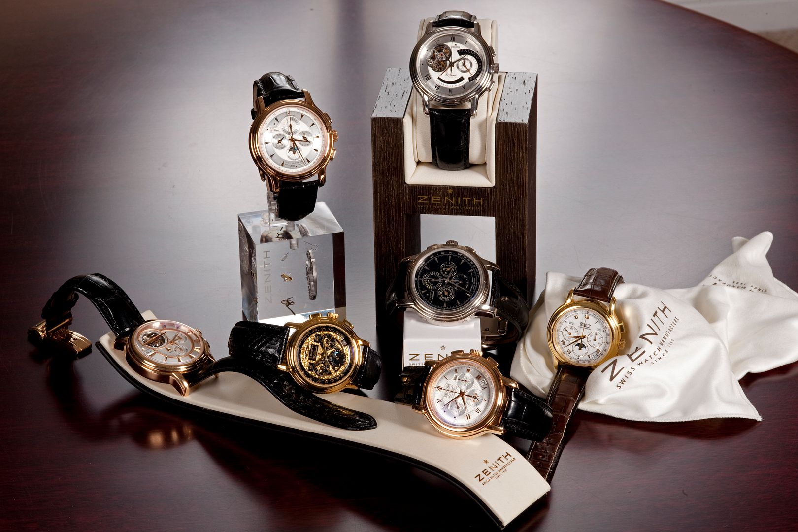 Black dial black aligator chrono watch? Zenith El Primero vs Omega ...