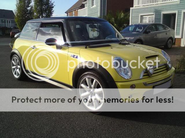 Progress thread for my R53 yellow MCS!! | MINI Cooper Forum