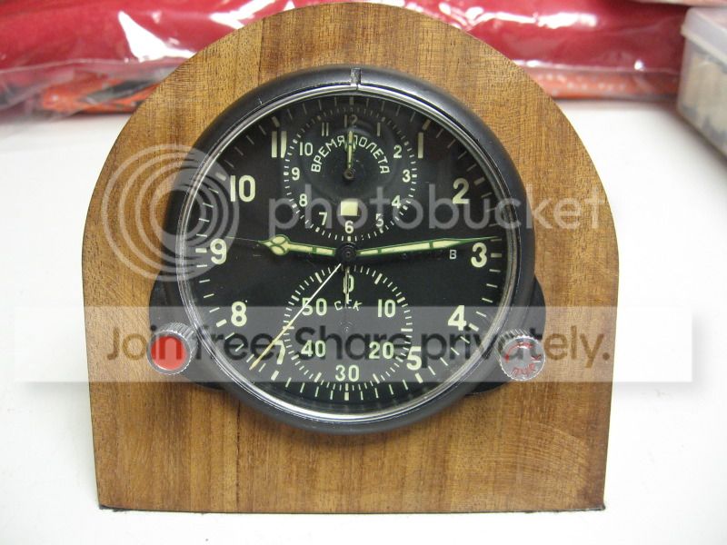 SOLD: MIG Fighter Clock | UK Watch Forum