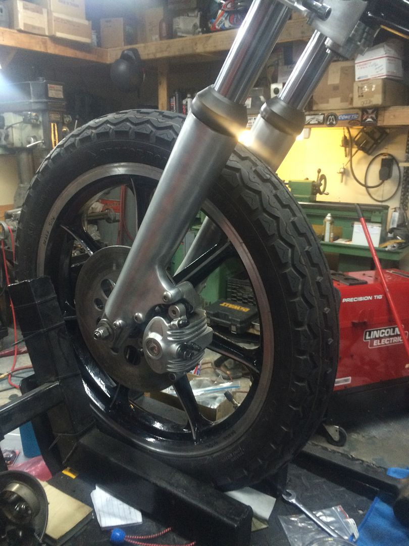 New Panhead Drop Seat Frame Swing Arm Build Getting Started - ChopCult