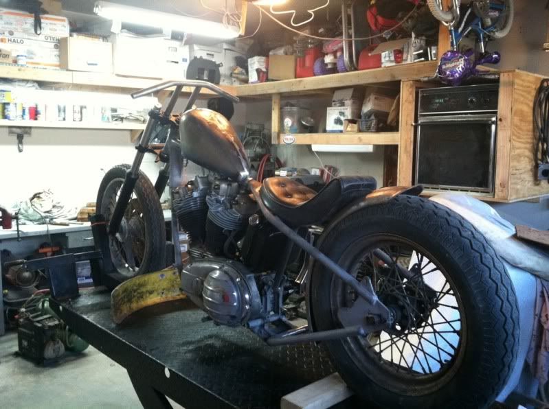 New 1960 XLCH ironhead chop build | Jockey Journal Forum