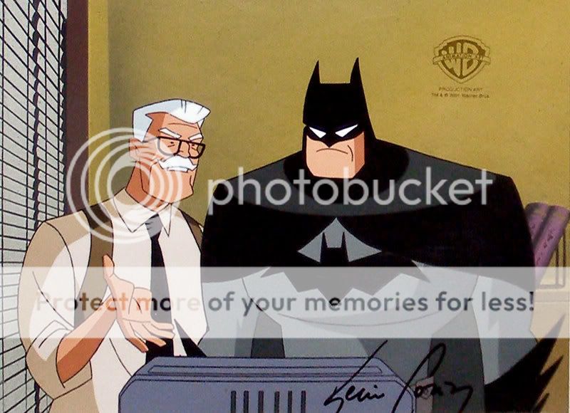 New Batman Animated Series cel - Statue Forum